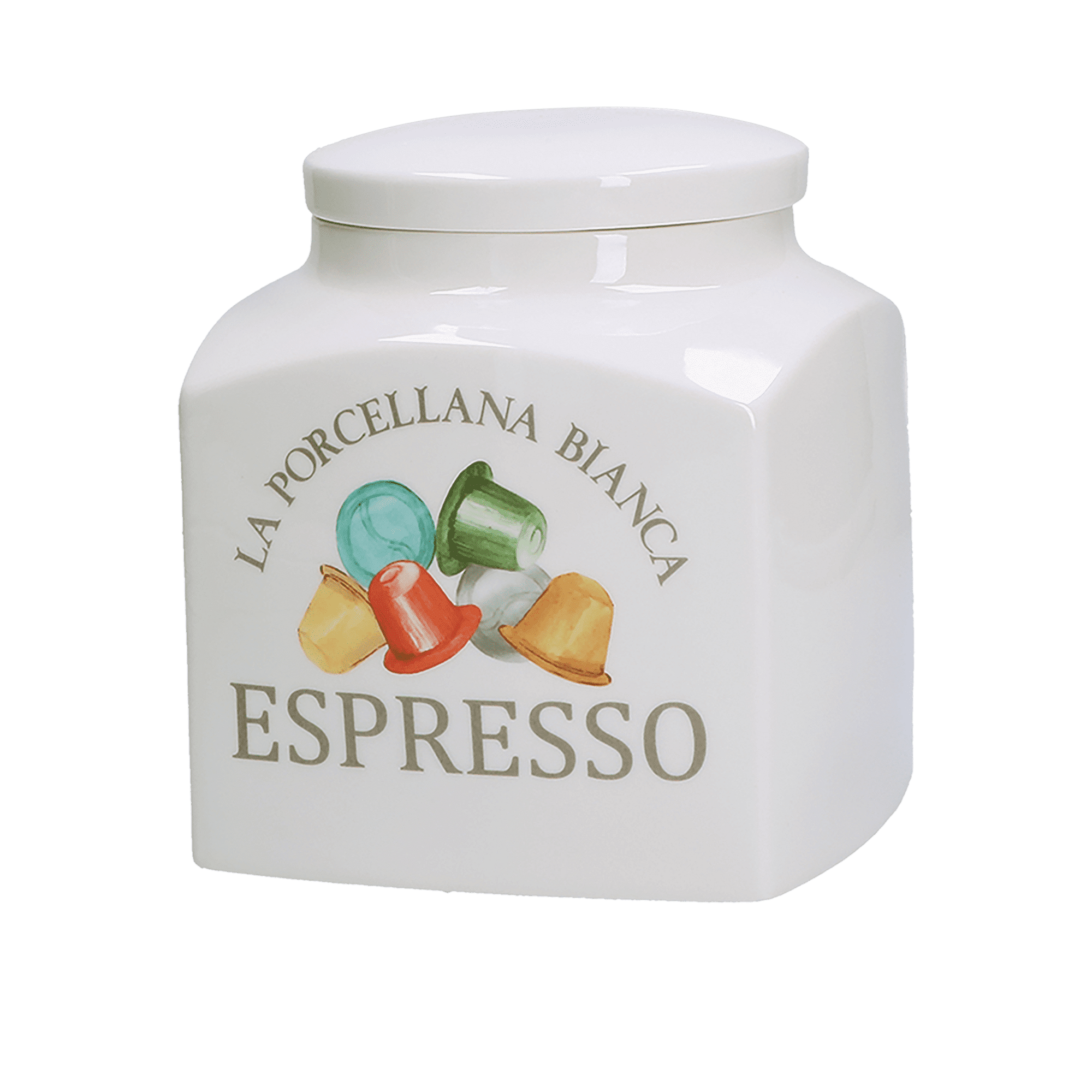 Covered Espresso Container 1.8L